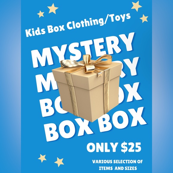 Toys | Mystery Box For Kids Clotkhingtoys | Poshmark